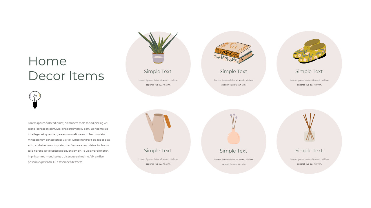 Interior Design for Home Google Slides Presentation