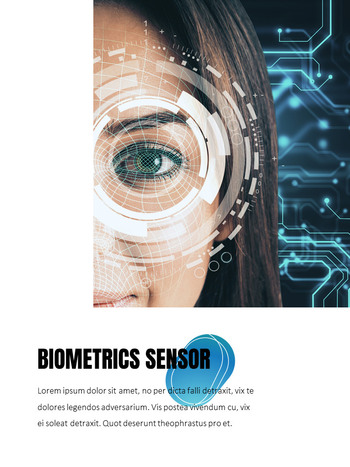Biometrics slide template