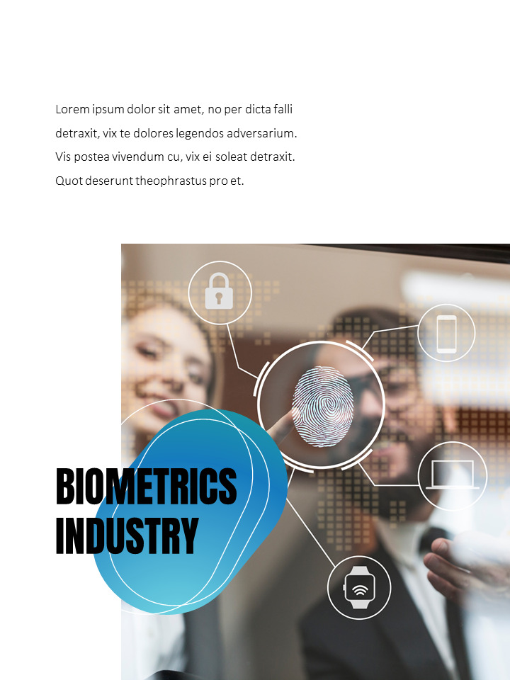 Biometrics slide template