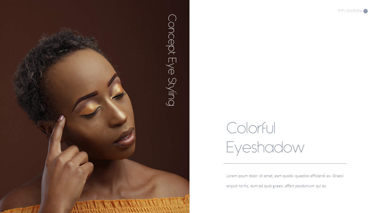Eye Makeup Business PPT|Templates