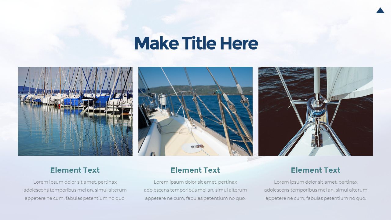 Sailboat Templates PPT|Lifestyle