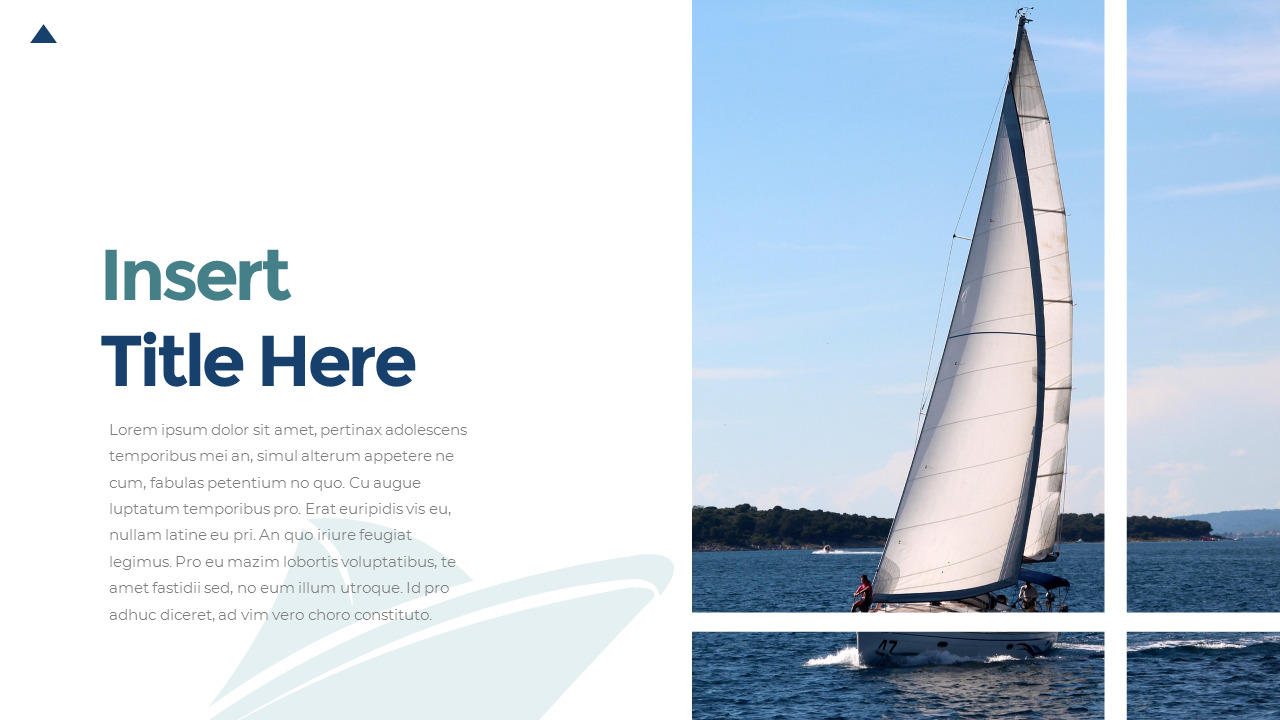 Sailboat Templates PPT|Lifestyle