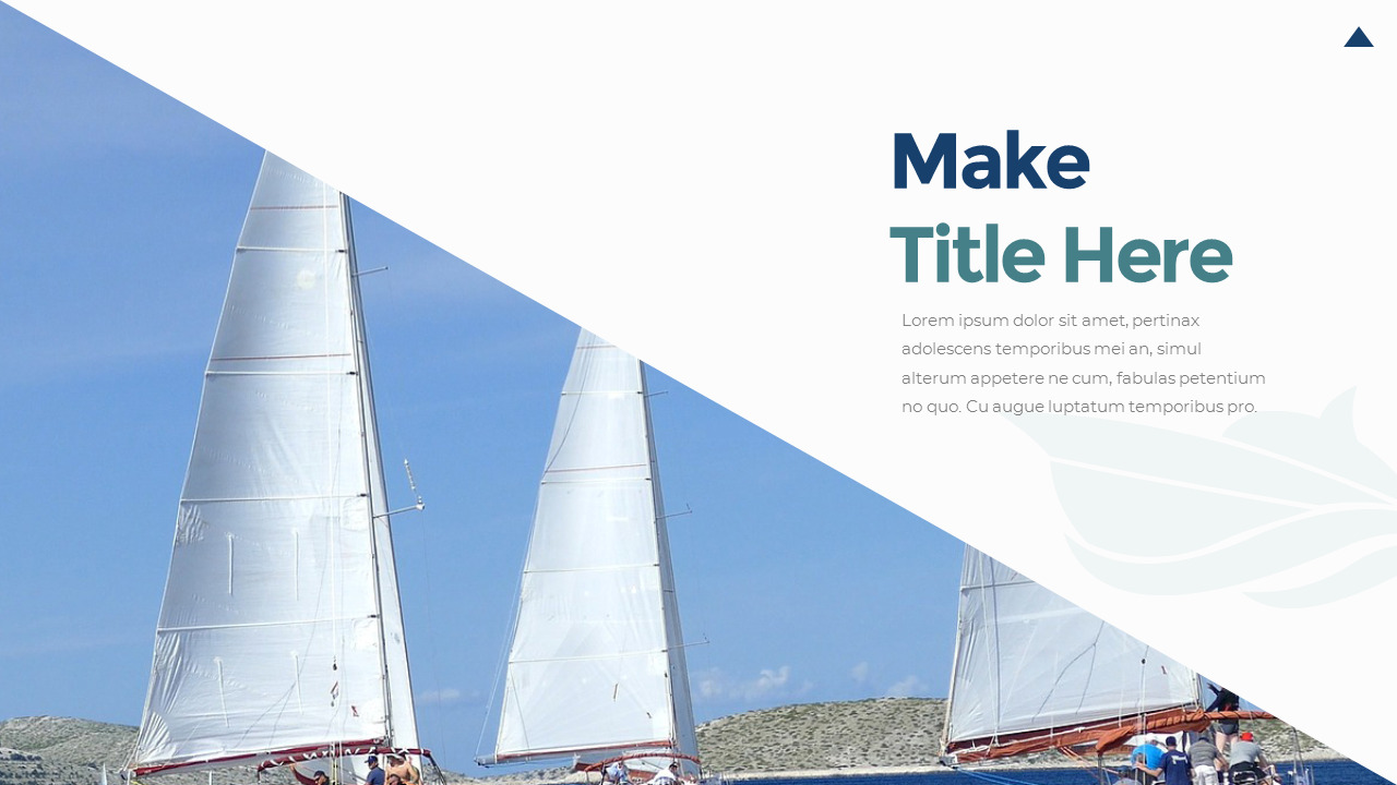 Sailboat Templates PPT|Lifestyle