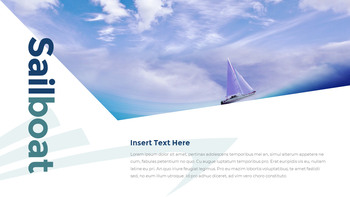 Sailboat Templates PPT|Lifestyle