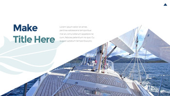 Sailboat Templates PPT|Lifestyle