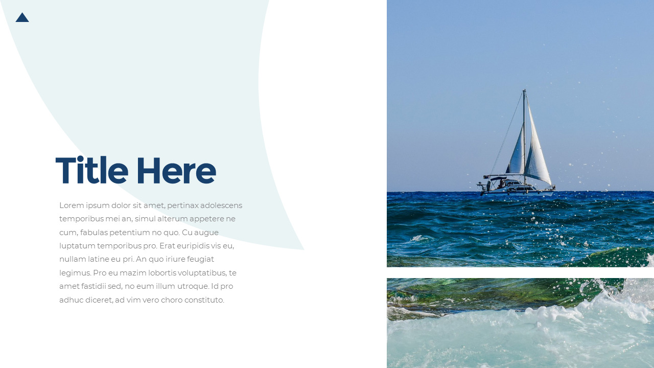 Sailboat Templates PPT|Lifestyle
