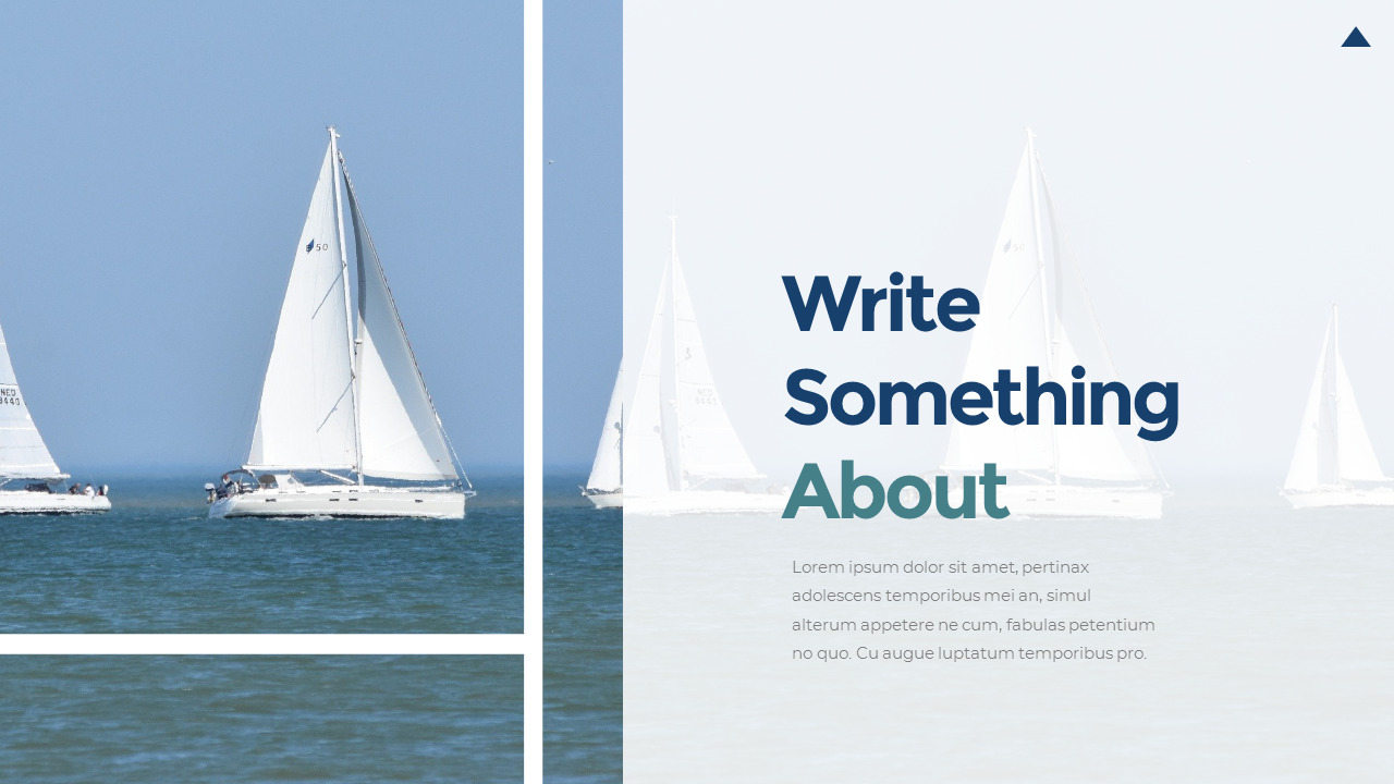 Sailboat Templates PPT|Lifestyle