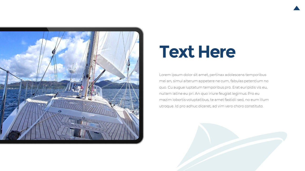Sailboat Templates PPT|Lifestyle