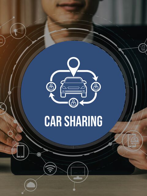 Auto compartido Muestras de presentación PPT