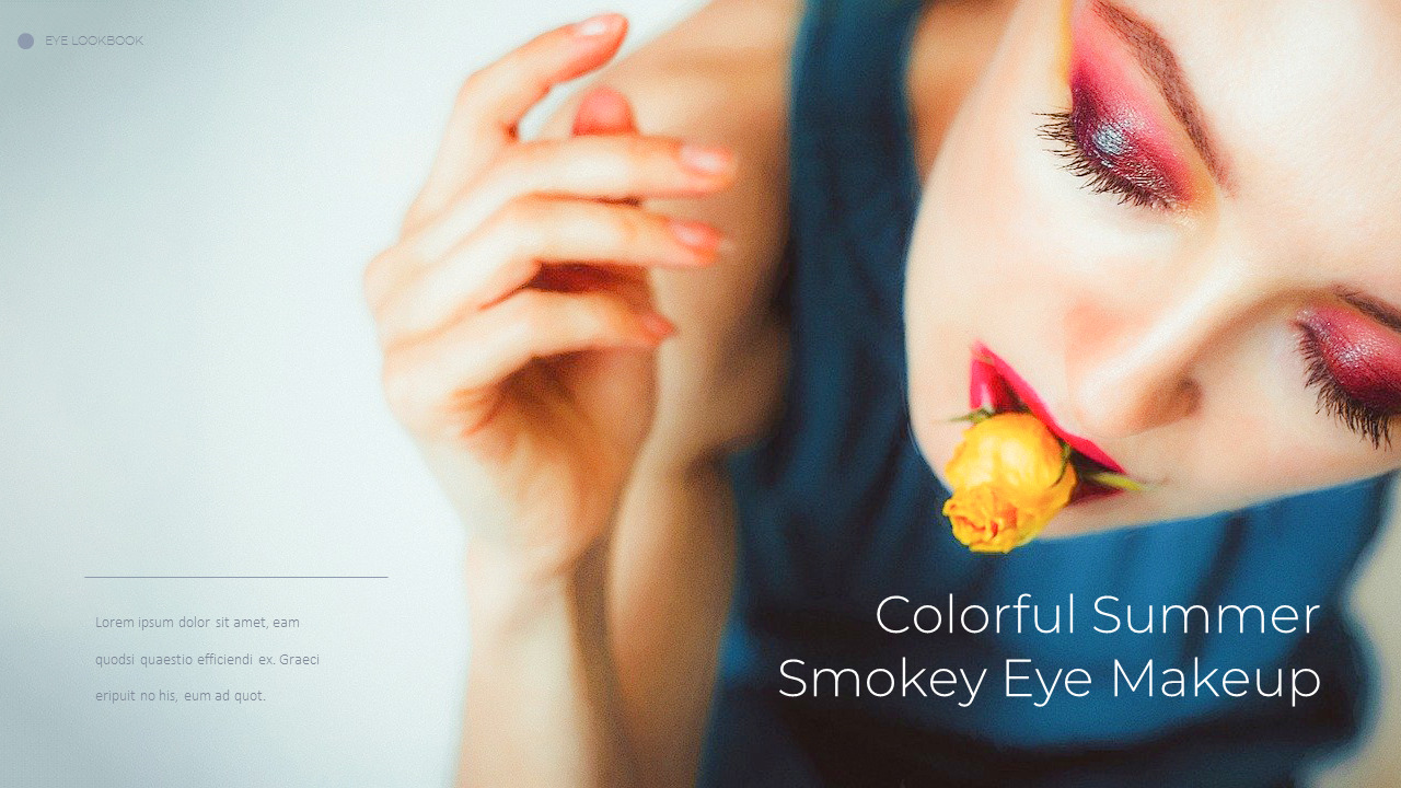 Eye Makeup Google Slides Interactive|Business