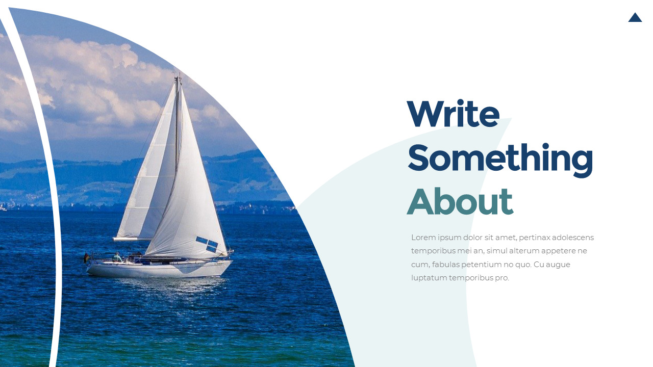 Sailboat team presentation template|Lifestyle|Google Slides