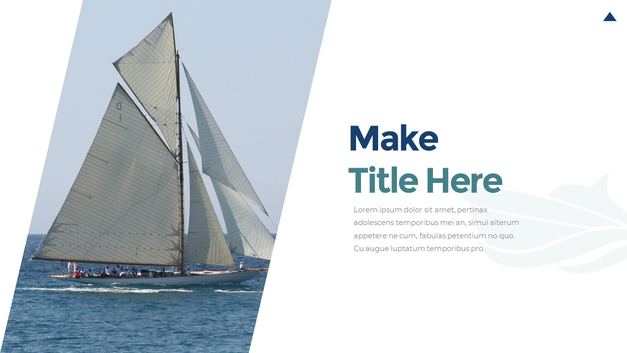Sailboat team presentation template|Lifestyle|Google Slides