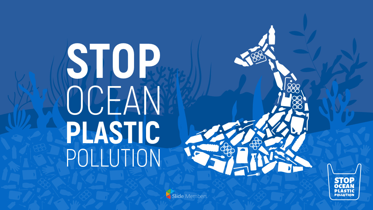 Stop Ocean Plastic Pollution Best Google Slides