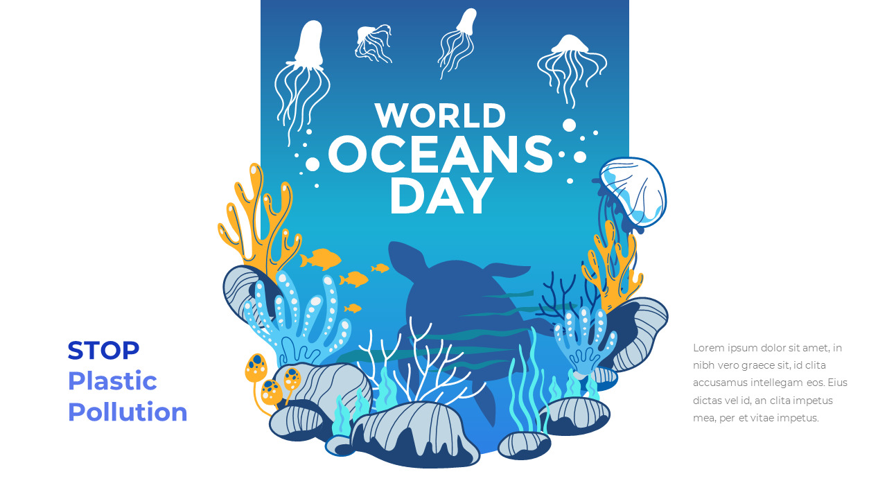 Stop Ocean Plastic Pollution Best Google Slides