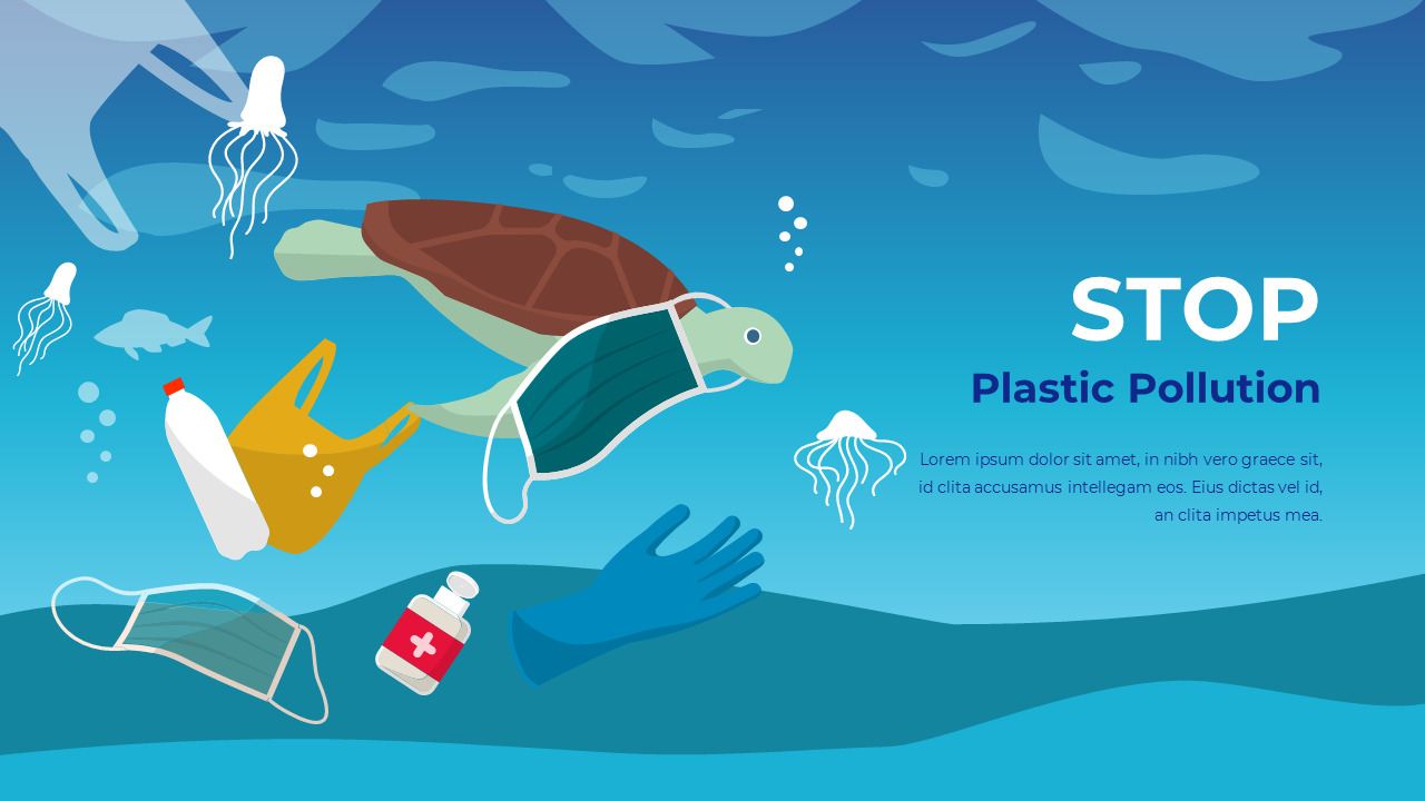 Stop Ocean Plastic Pollution Best Google Slides