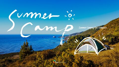 Summer Camp Google Slides Presentation|Lifestyle