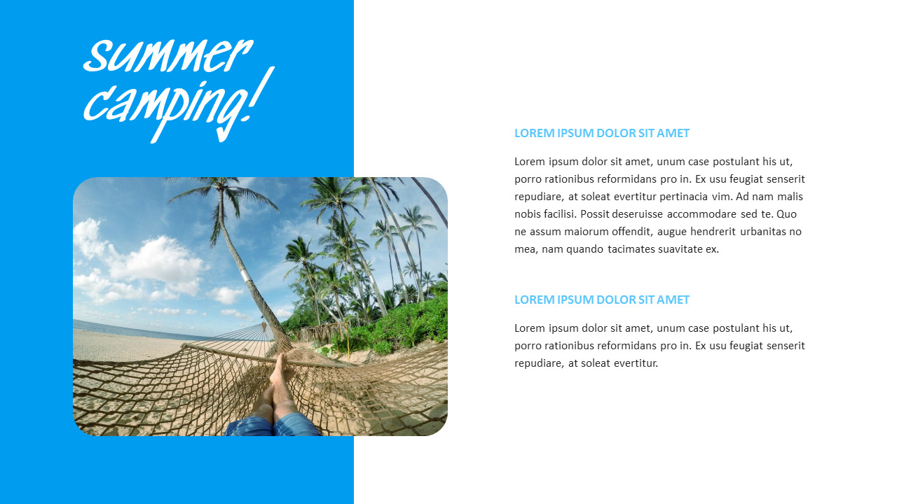 Summer Camp Google Slides Presentation|Lifestyle