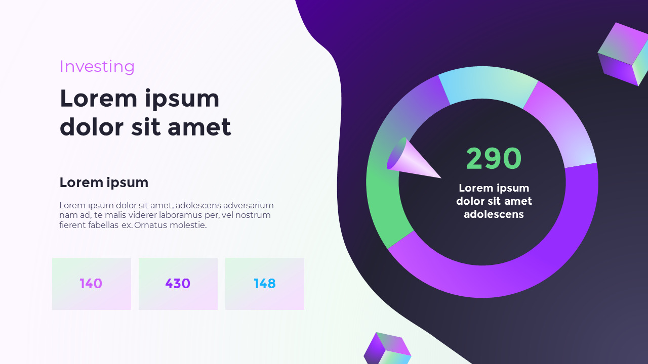 Creative Project Abstract Design PowerPoint Backgrounds