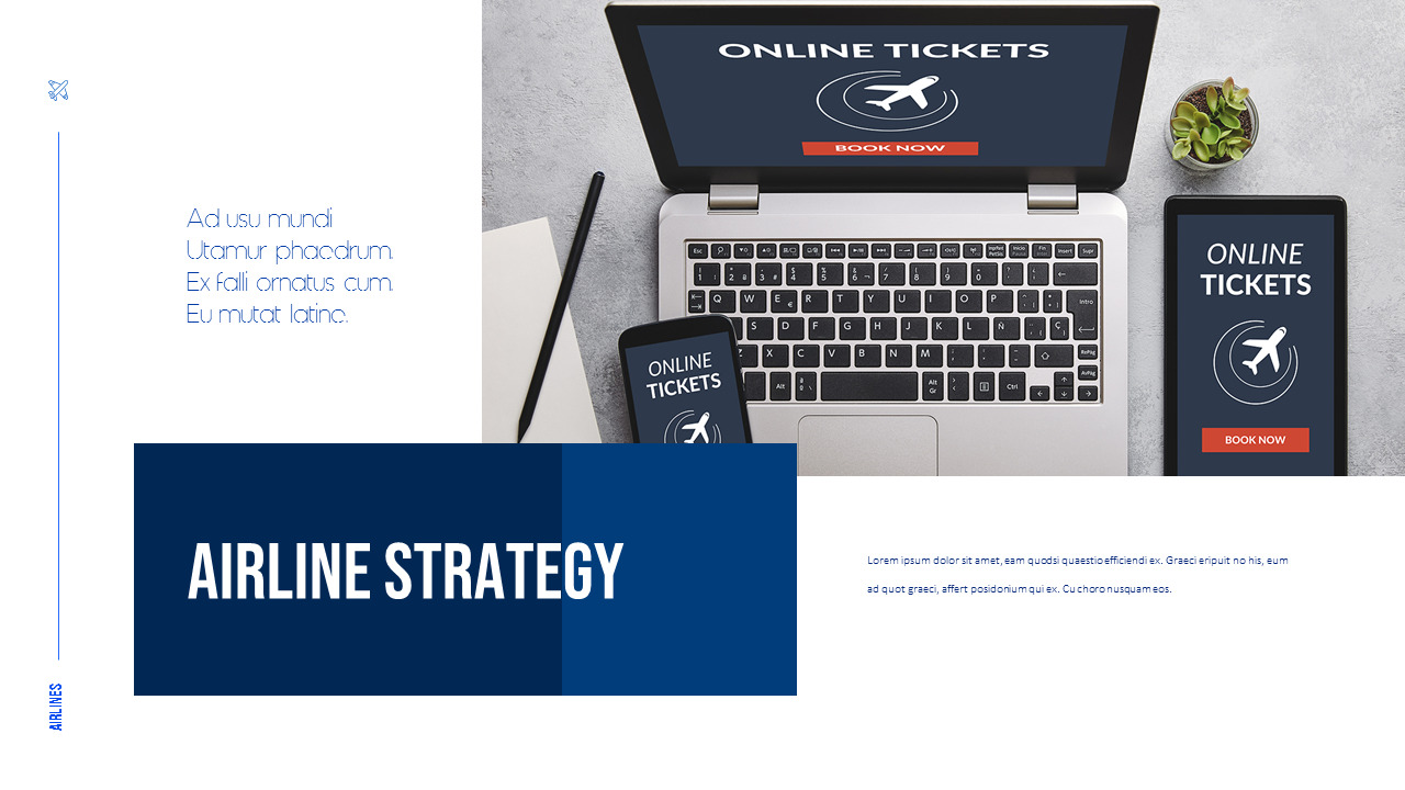 Marketing Strategies for Airlines presentation slide