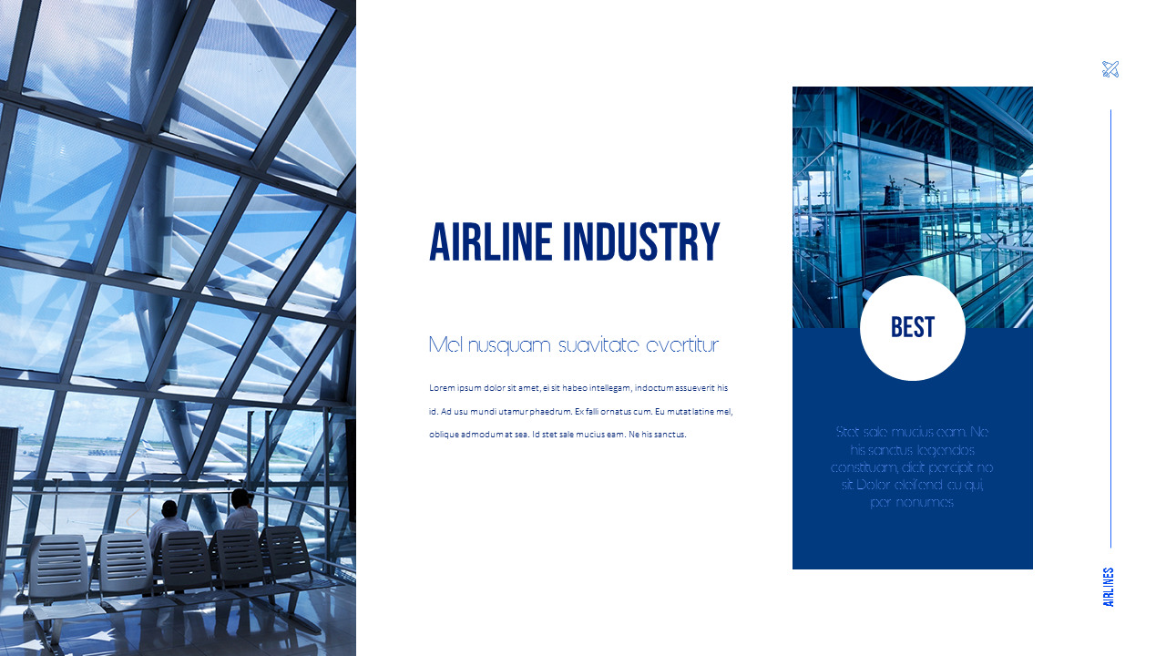 Marketing Strategies for Airlines presentation slide