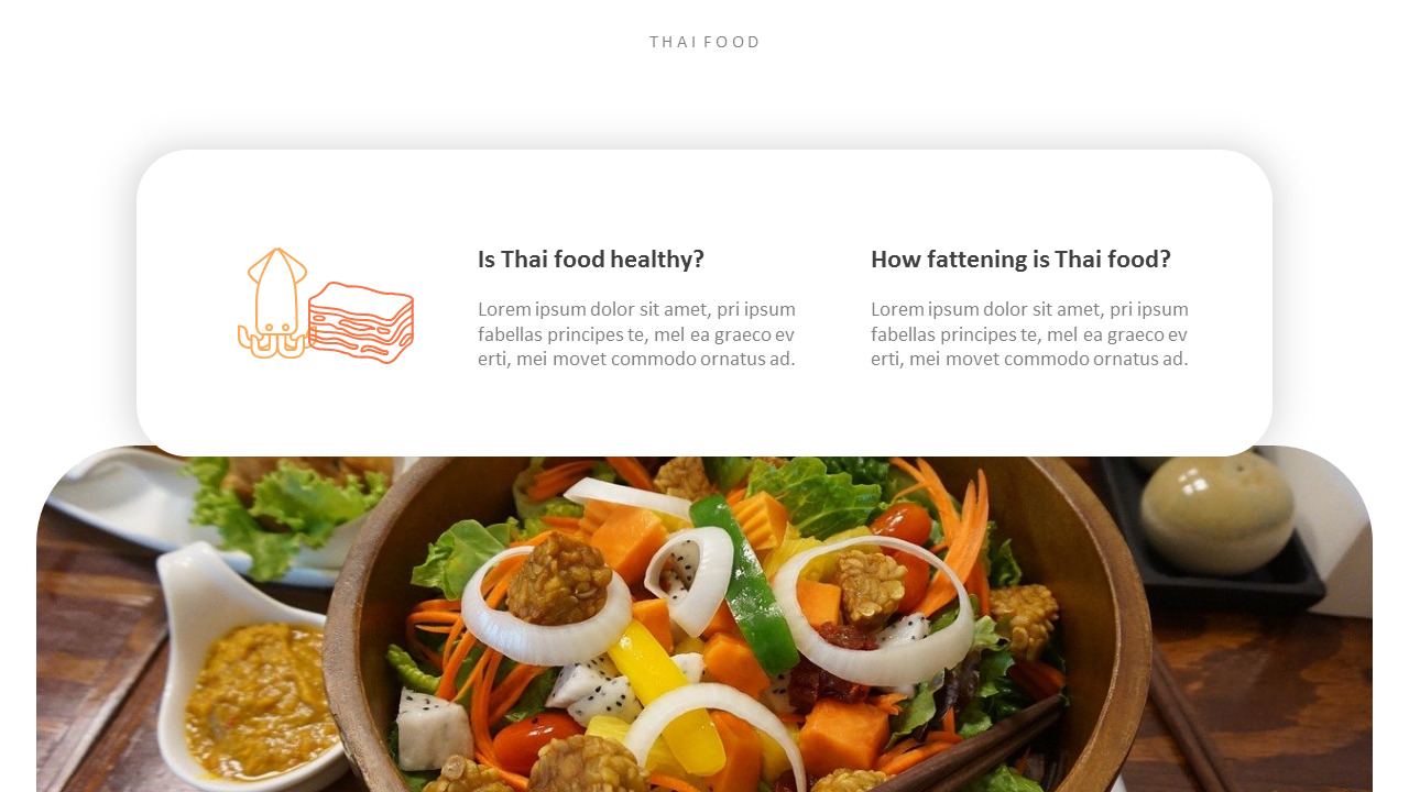 Thai Food PowerPoint Templates|Business