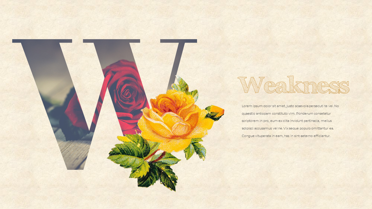 Vintage Flower PowerPoint Presentation PPT|Lifestyle|Templates