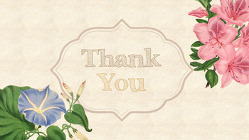 Vintage Flower PowerPoint Presentation PPT|Lifestyle|Templates