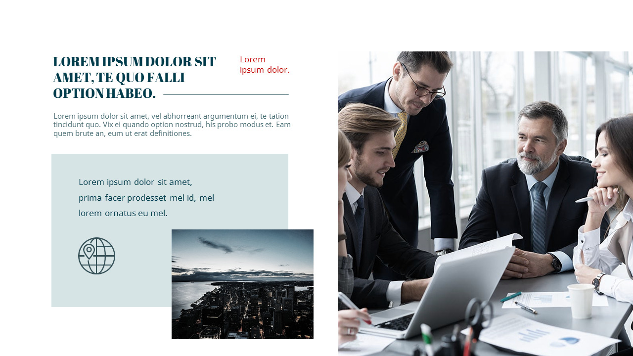 Work and the City PowerPoint Templates for Presentation