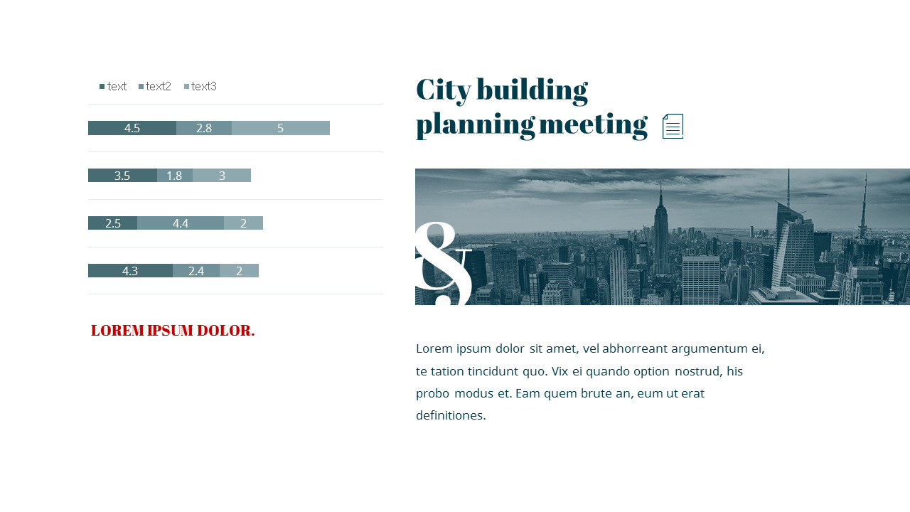 Work and the City PowerPoint Templates for Presentation