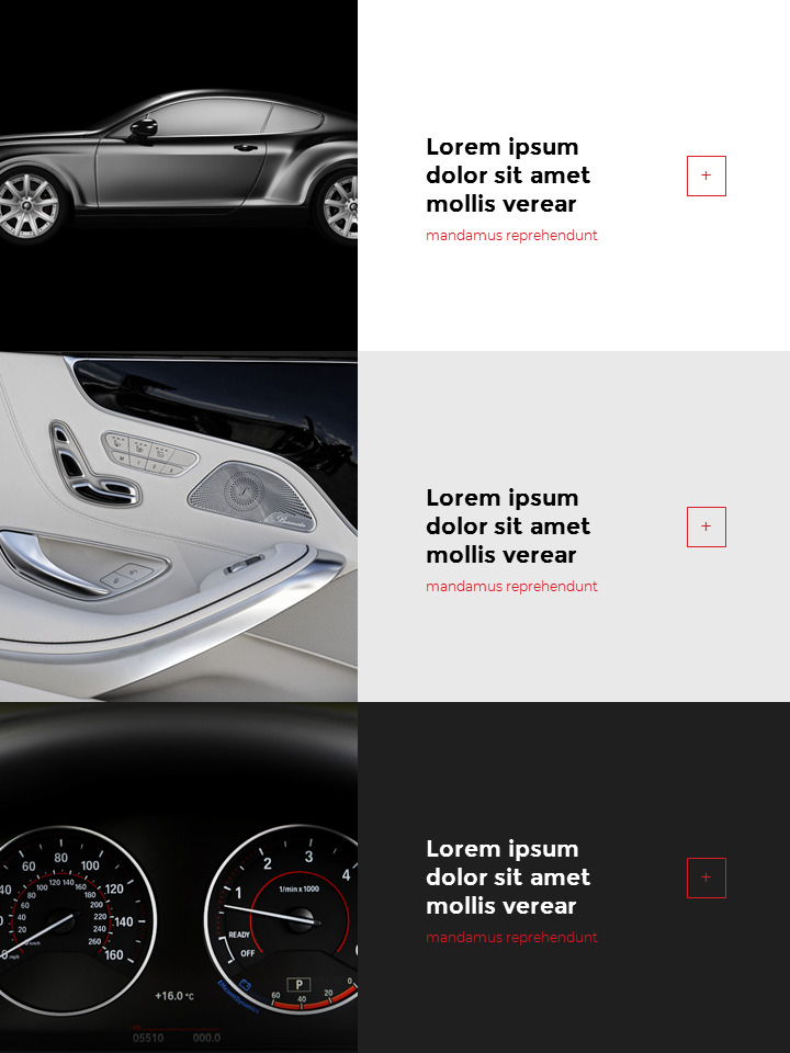 Car Driving Concept presentation slide