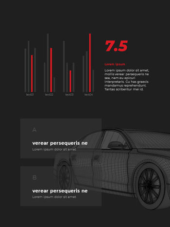 Car Driving Concept Simple Slides Design