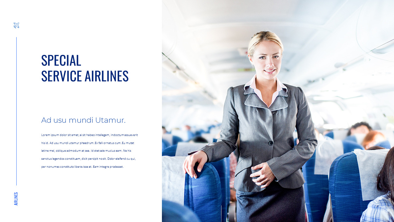 Marketing Strategies for Airlines professional presentation