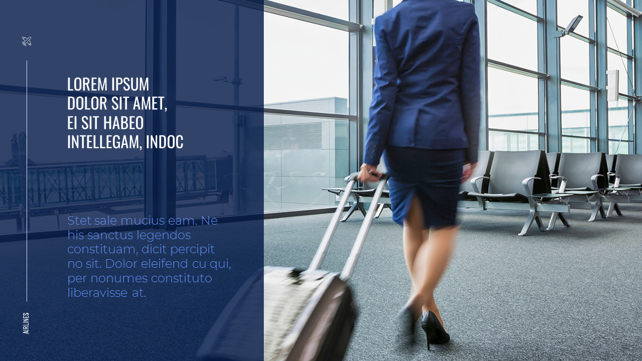 Marketing Strategies for Airlines professional presentation