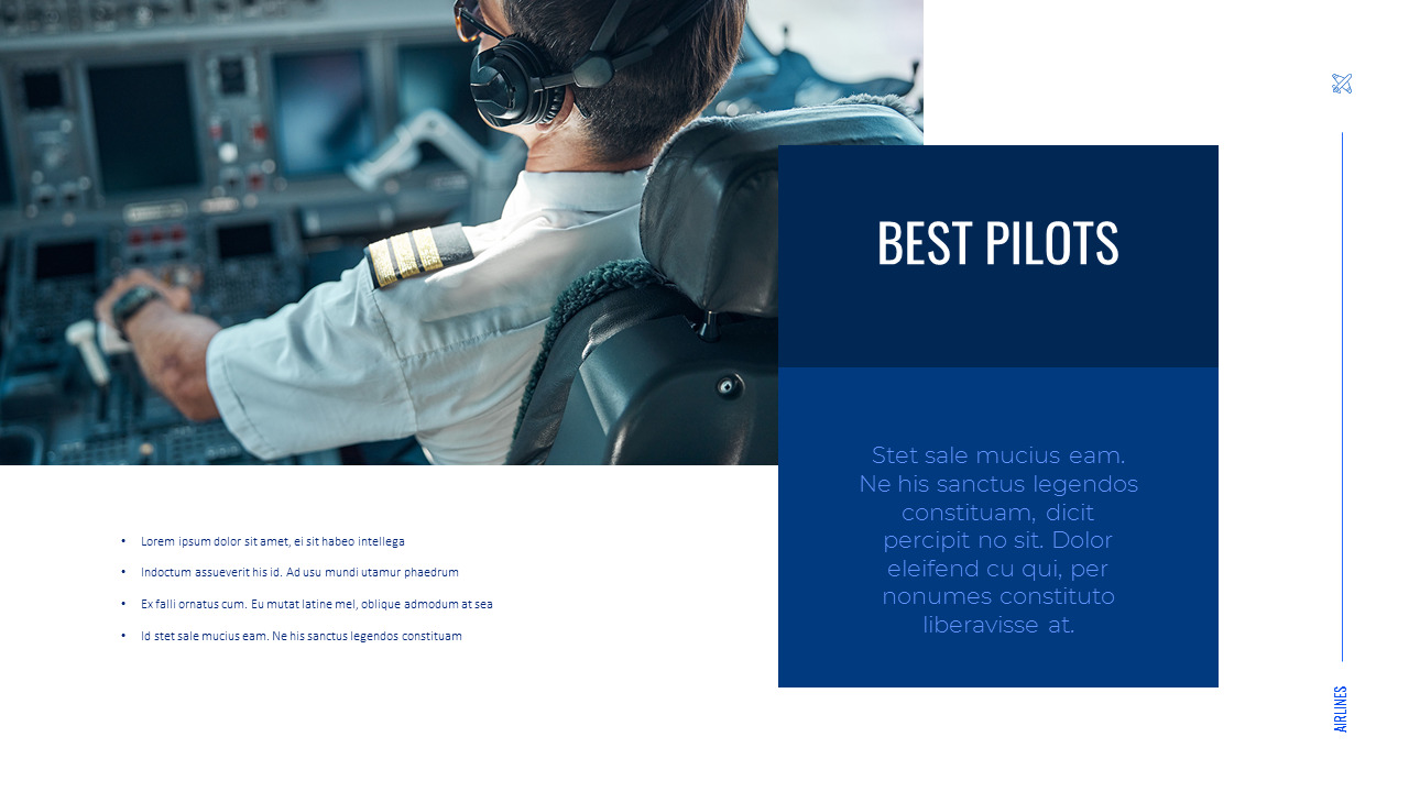 Marketing Strategies for Airlines professional presentation