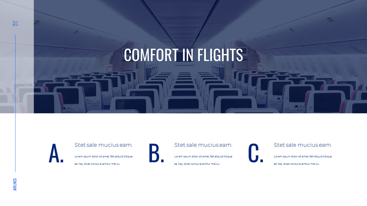 Marketing Strategies for Airlines professional presentation