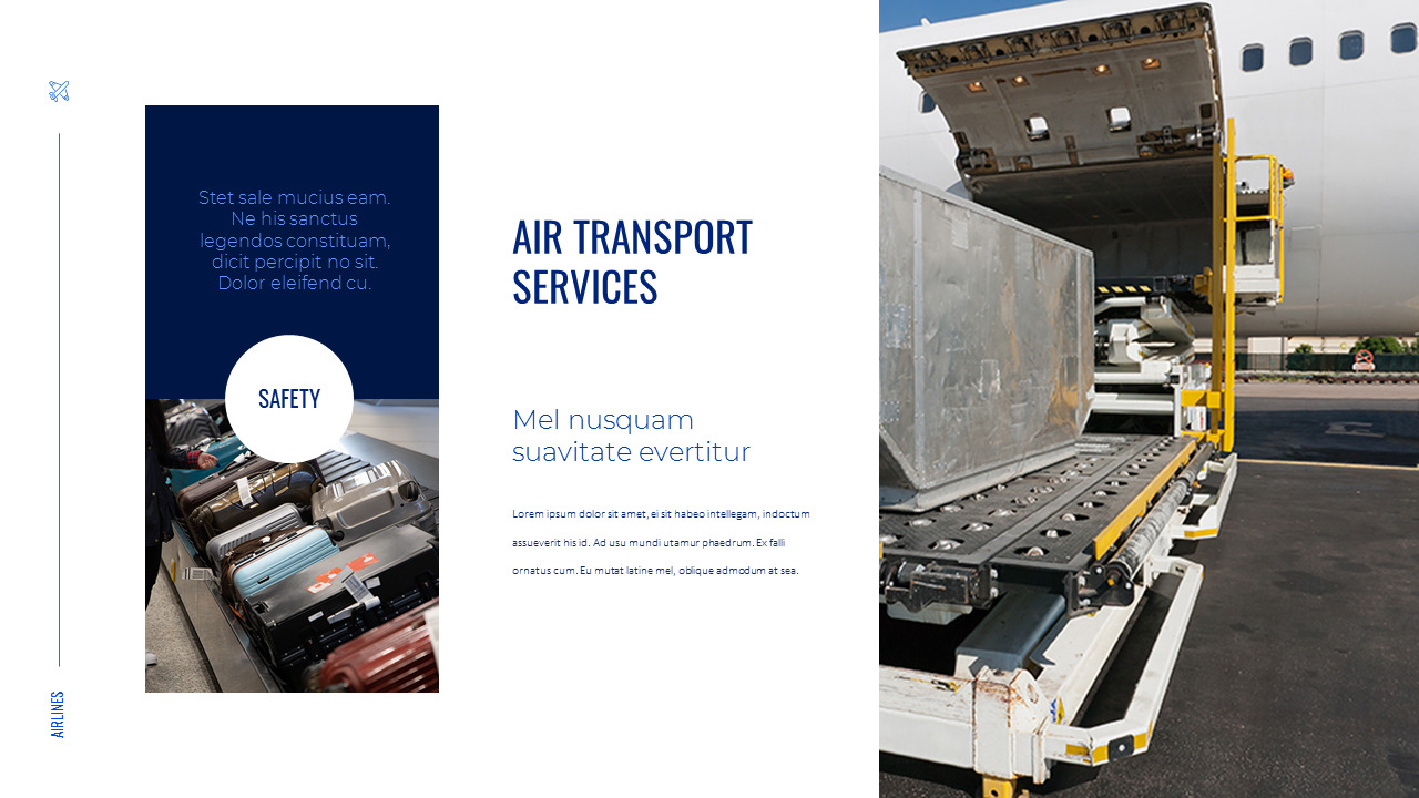 Marketing Strategies for Airlines professional presentation