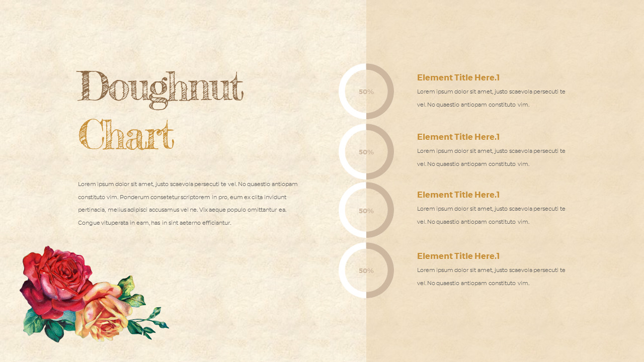 Vintage Flower Best Google Slides|Lifestyle