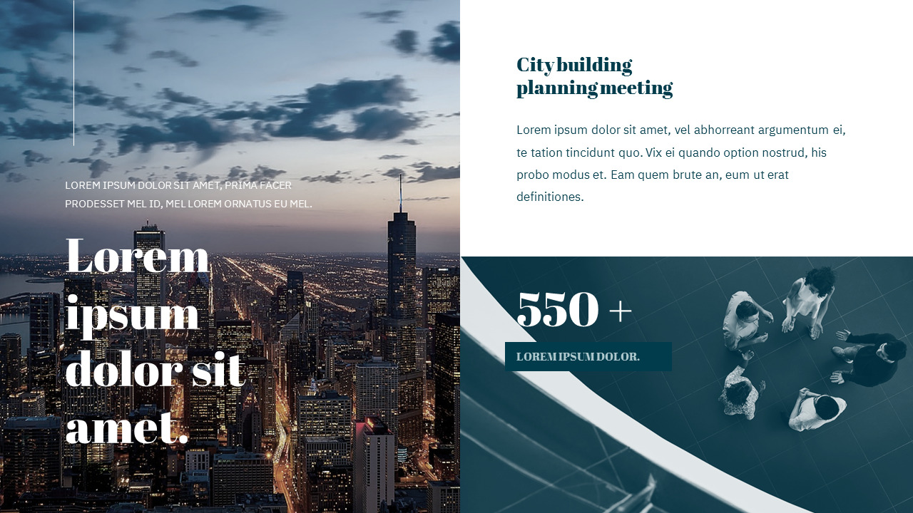 Work and the City Simple Google Templates