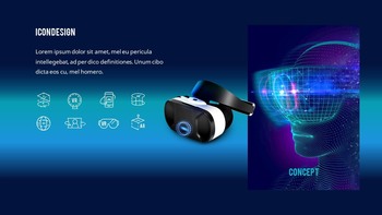 virtual Reality Simple Templates Design
