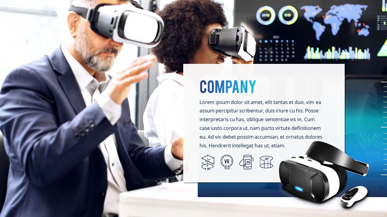 virtual Reality Simple Templates Design