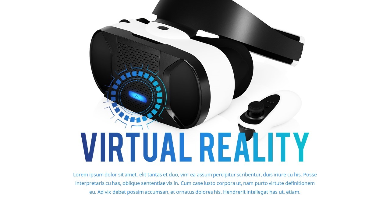 virtual Reality Simple Templates Design