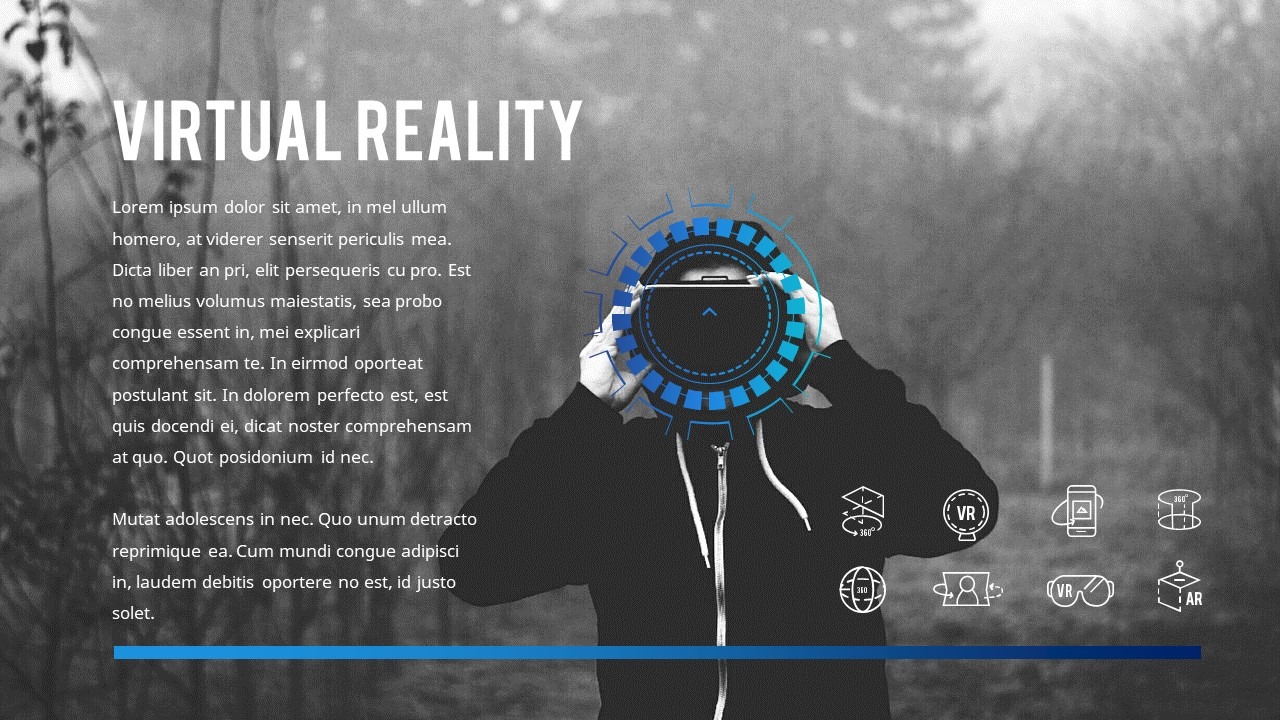 virtual Reality Simple Templates Design