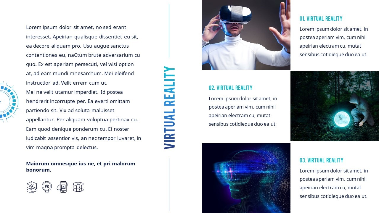 virtual Reality Simple Templates Design