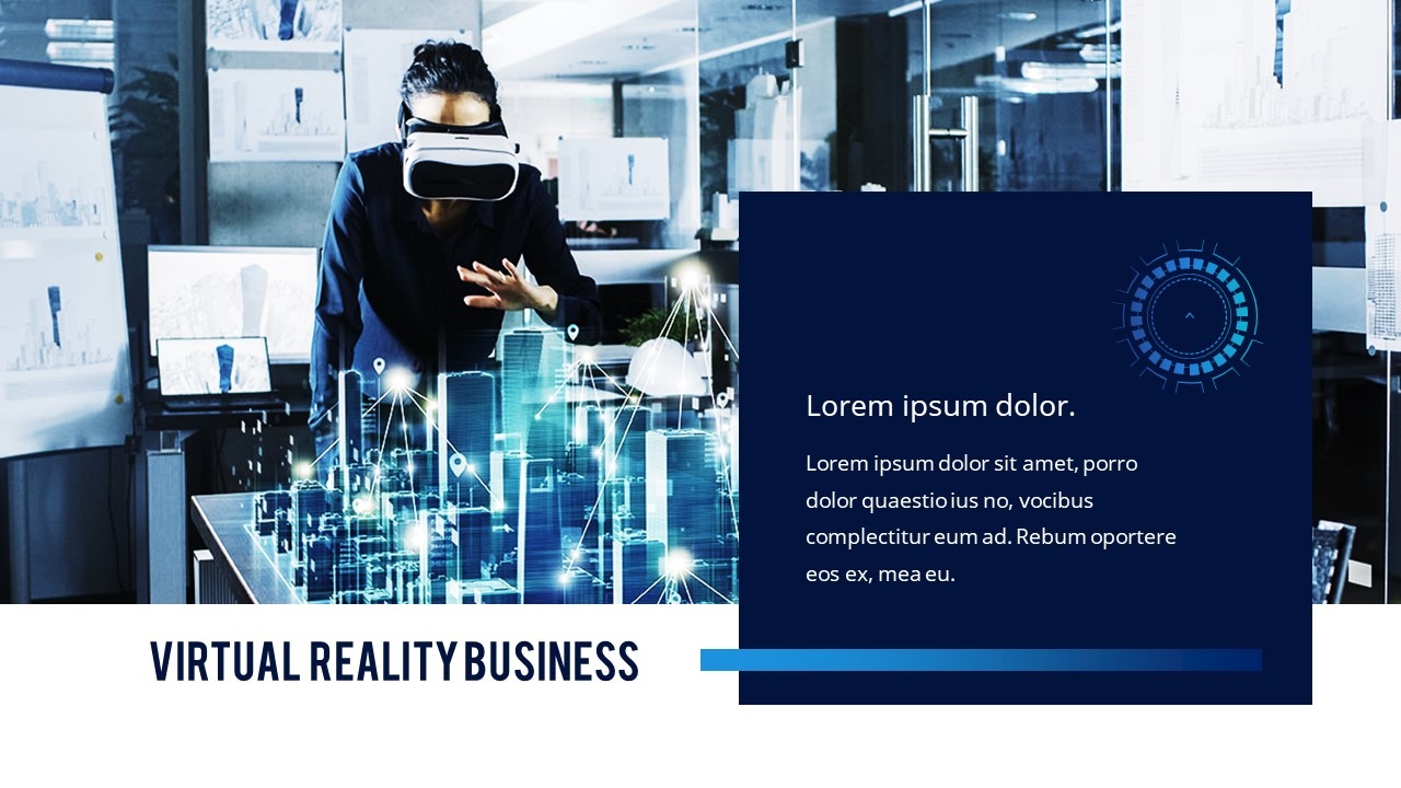 virtual Reality Simple Templates Design