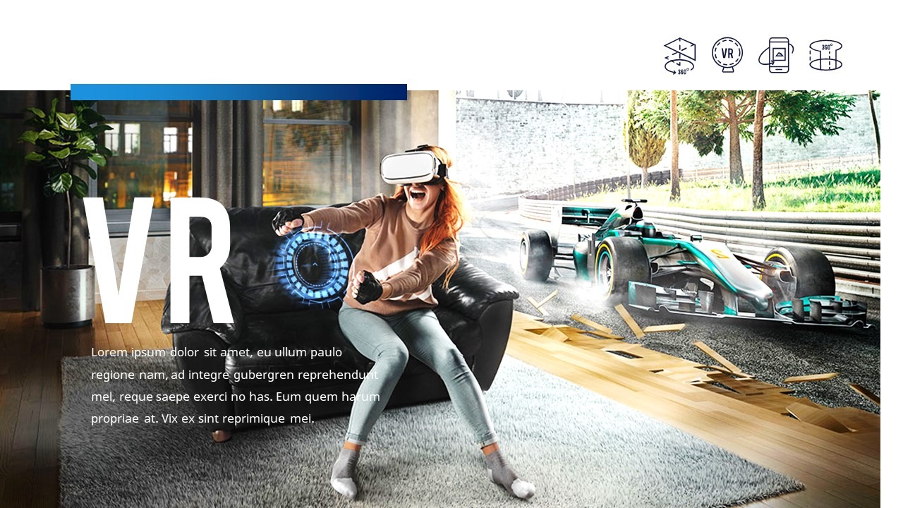 virtual Reality Simple Templates Design