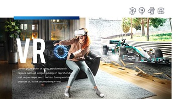 virtual Reality Simple Templates Design