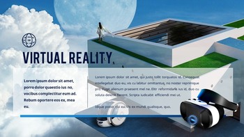virtual Reality Simple Templates Design