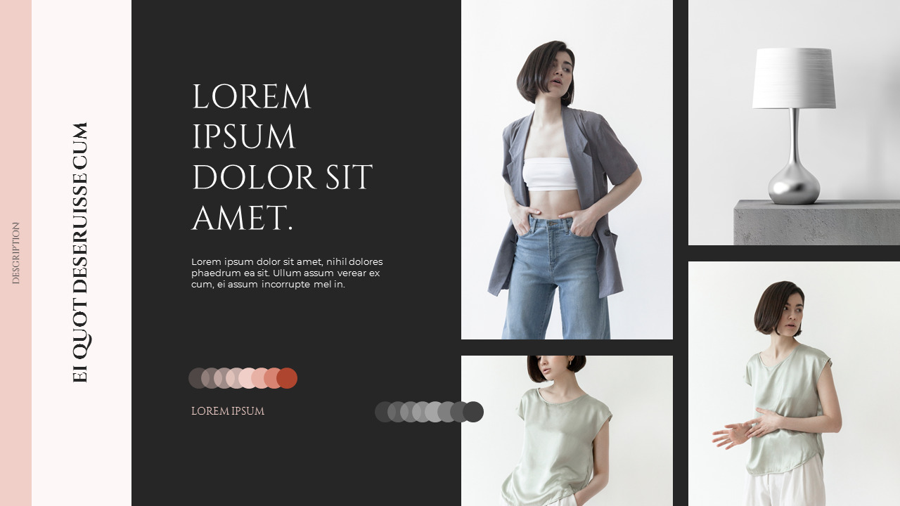 Brand Project Strategy Simple PowerPoint Template Design