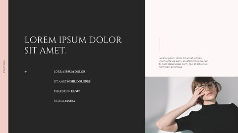 Brand Project Strategy Simple PowerPoint Template Design