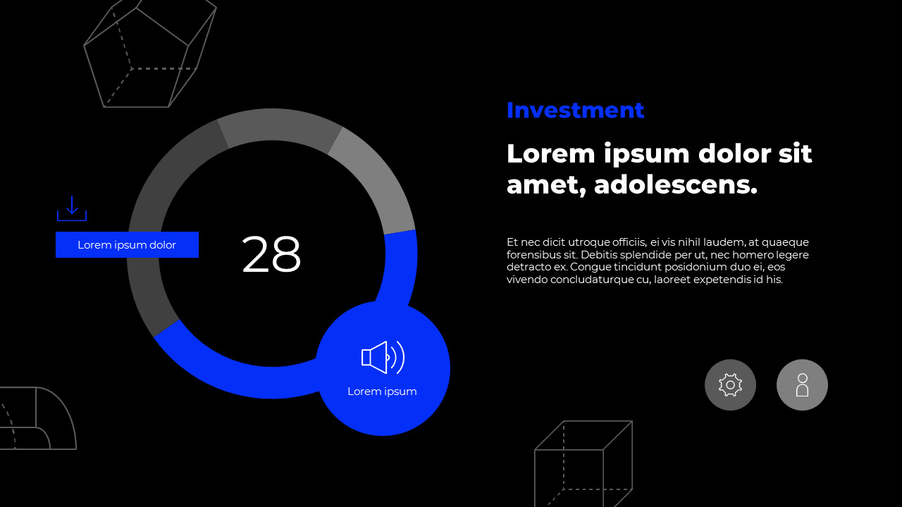 Simple Line Pattern Pitch Deck PowerPoint Templates Multipurpose Design